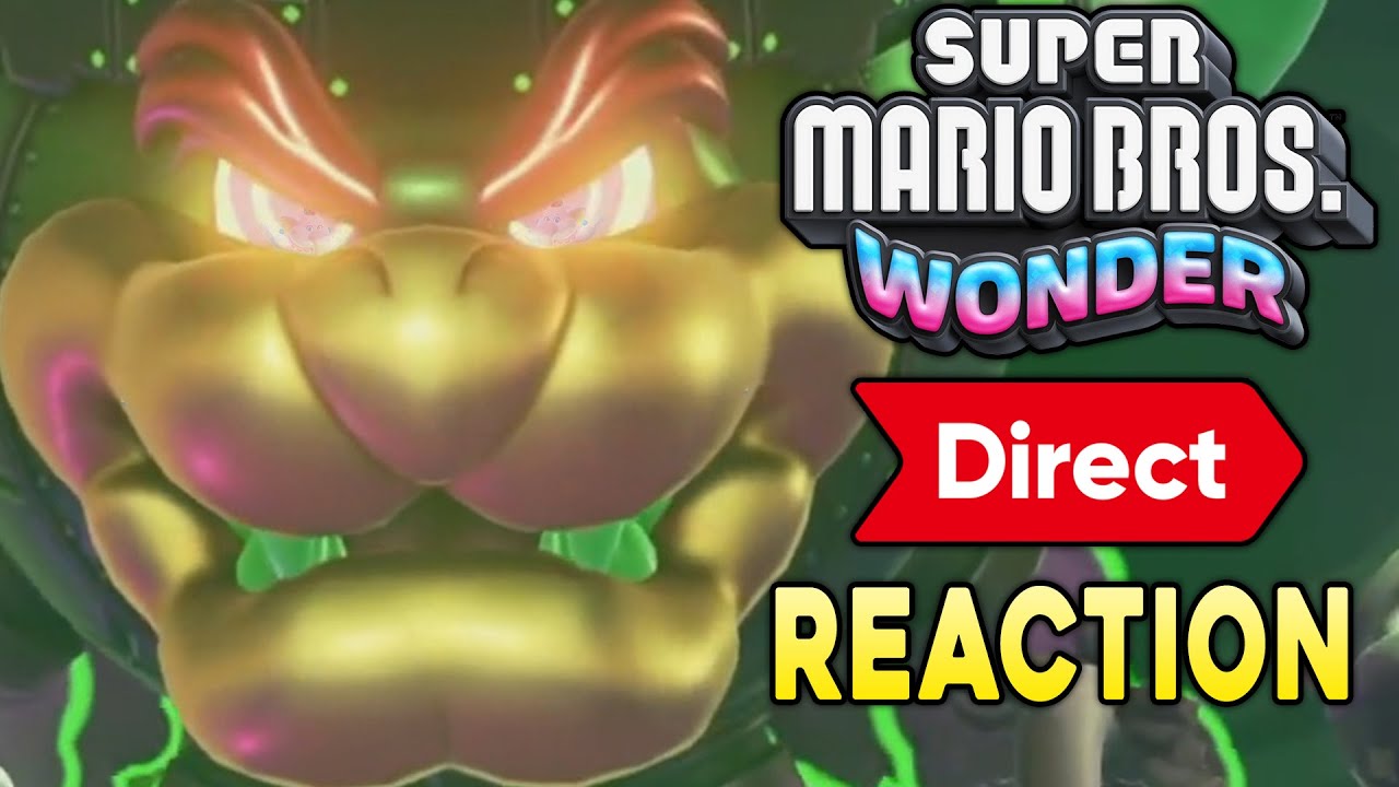 Super Mario Bros. Wonder REACTION - YouTube
