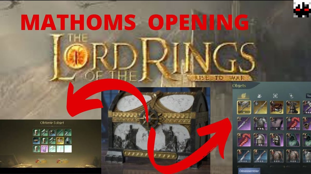 The Lord of the Rings: Rise to War : Pack Opening Mathoms #1 - YouTube