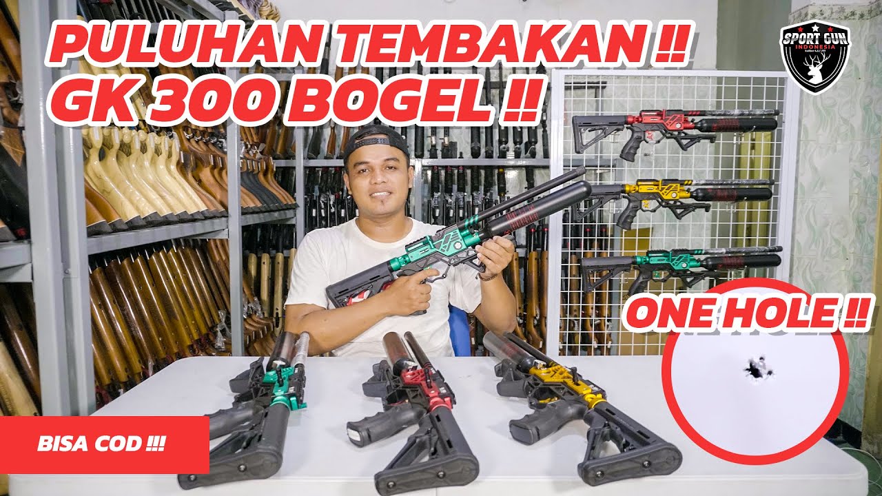 REVIEW PCP BOCAP PREDATOR BOGEL TABUNG 360CC !! VARIAN GK 300 CNC UNTUK ...
