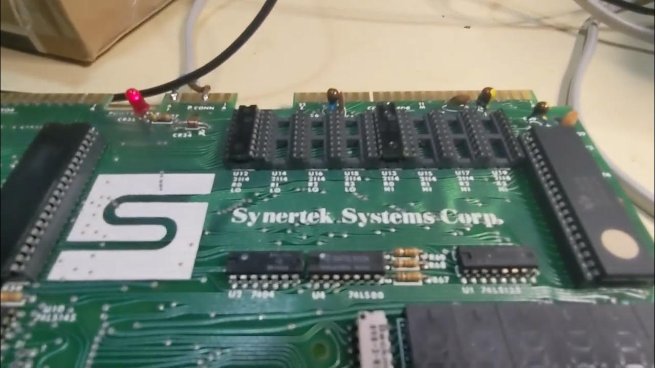 SYM-1 6502 Single board computer - YouTube