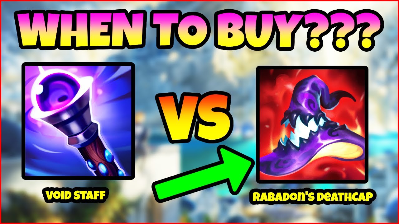 Void Staff vs Rabadon's Deathcap - YouTube