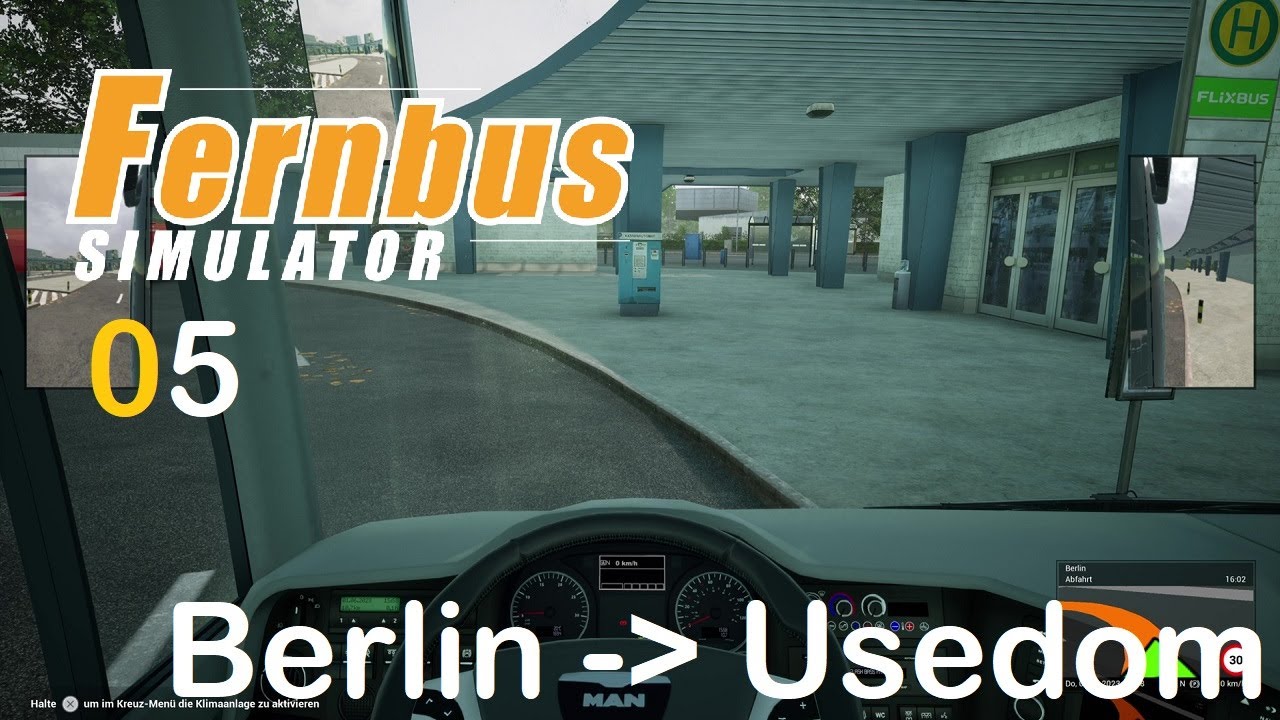 Fernbus Simulator #05 Von Berlin nach Usedom - YouTube