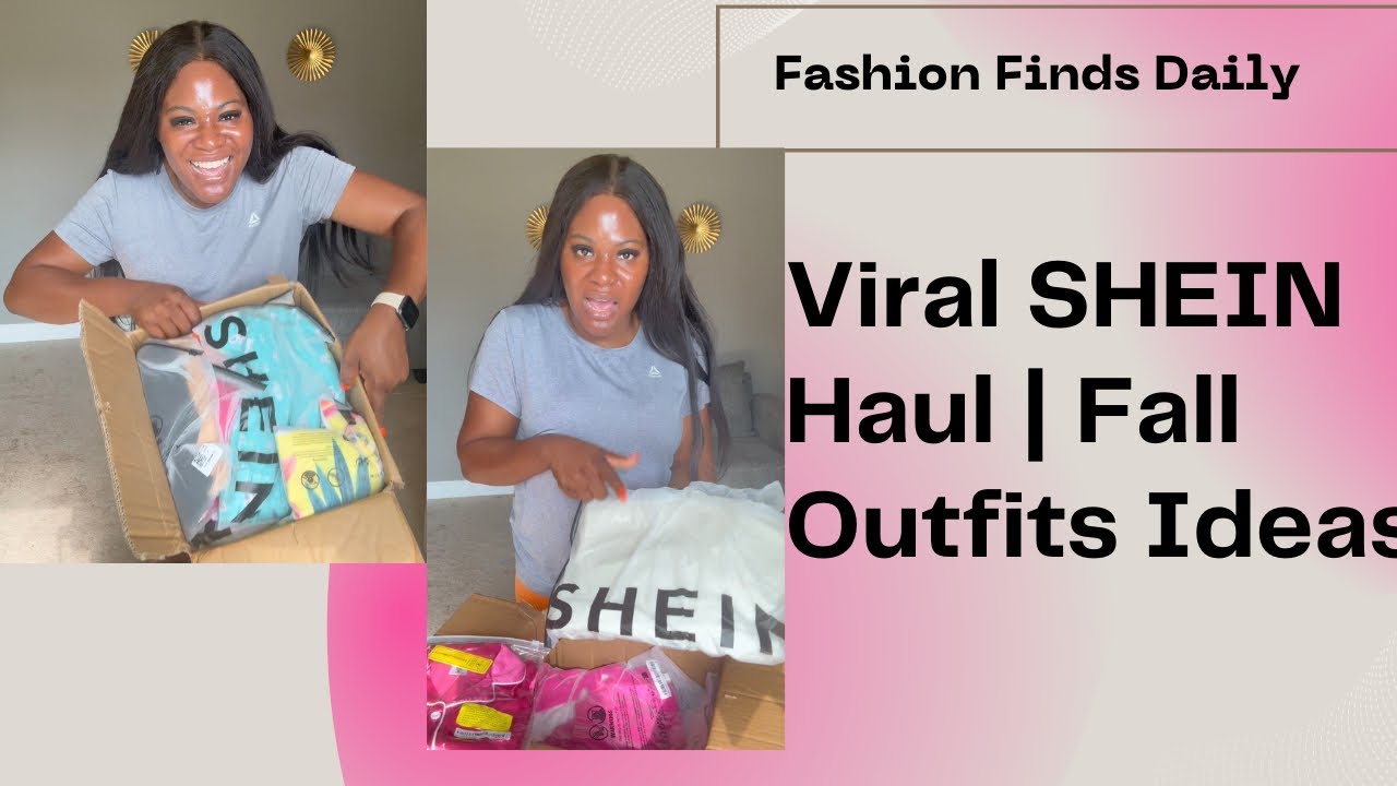 Viral SHEIN Haul 🍂 | Affordable Fall Outfit Ideas for 2024 - YouTube
