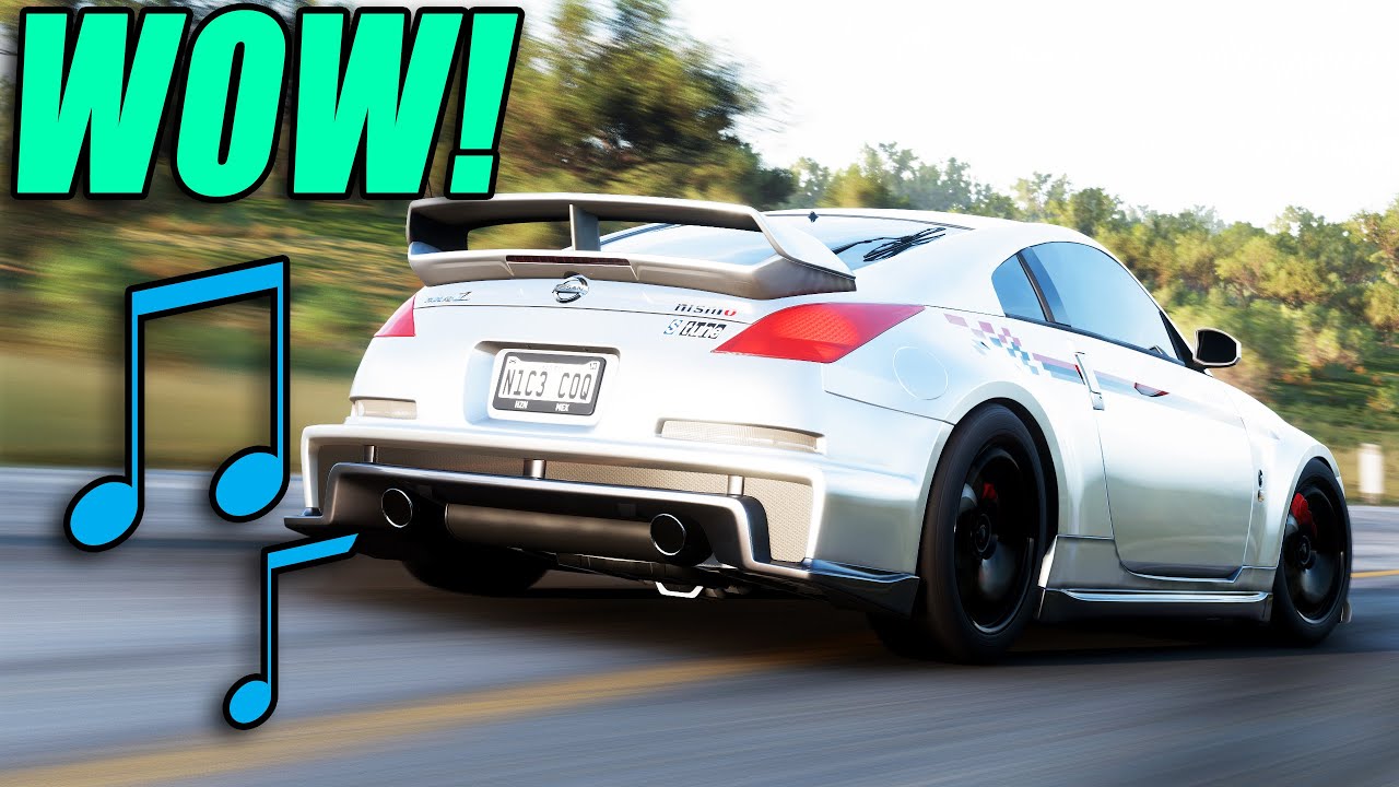 NEW NISSAN 350Z BEAUTIFUL SOUND UPDATE & NEW WHEELS ON FORZA HORIZON 5 ...