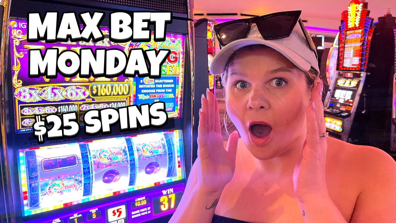 I Max Bet Every Slot Machine at Harrah's in Las Vegas! $25 Spins! - YouTube