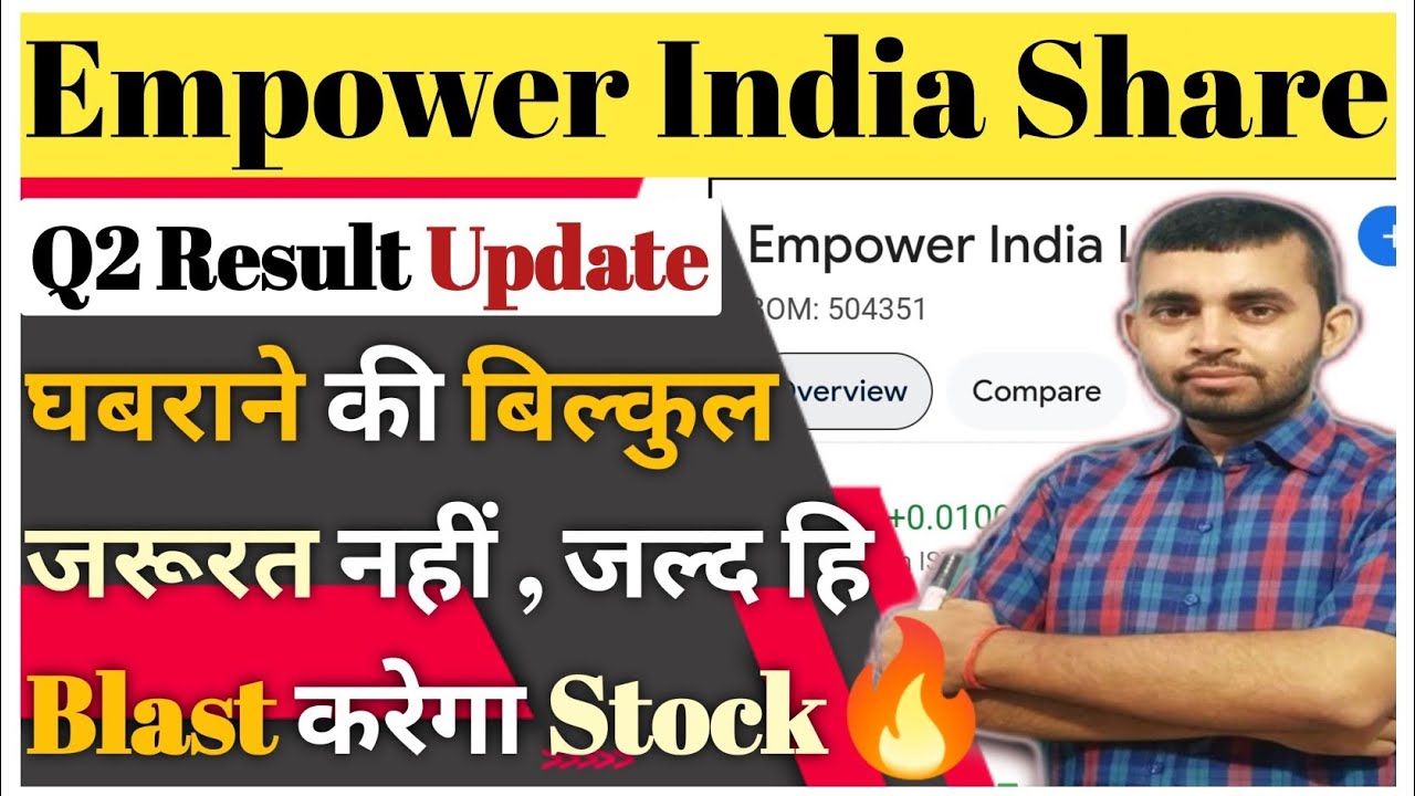 Empower India share latest news | Empower India share price target ...