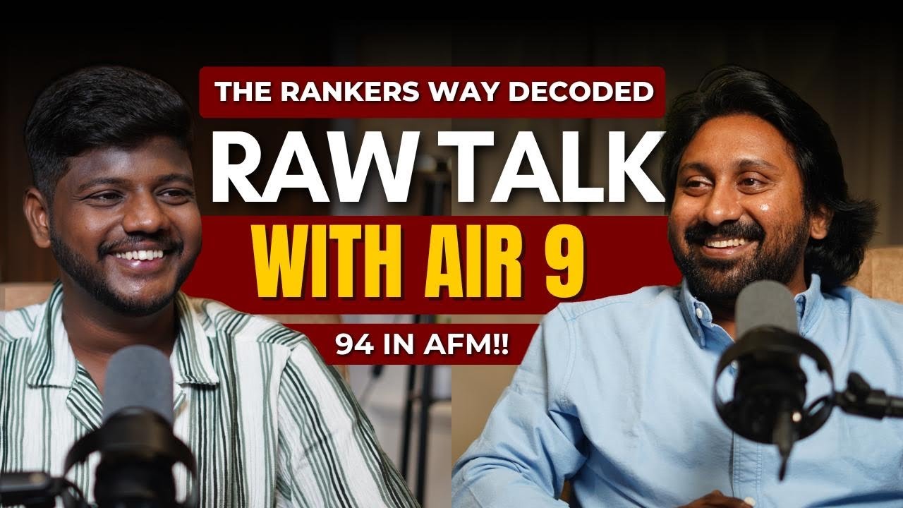 PODCAST WITH AIR 9 - CA FINAL (AFM - 94 MARKS) MY PROUD STUDENT # ...