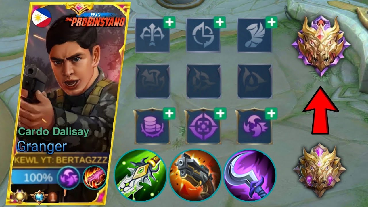 GRANGER BEST BUILD AND EMBLEM TO RANK UP FASTER 🔥 - TOP GLOBAL GRANGER ...