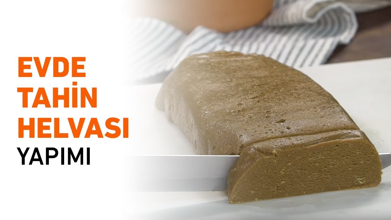 Evde Tahin Helvası Yapımı | Tahin Helvası Nasıl Yapılır? - YouTube