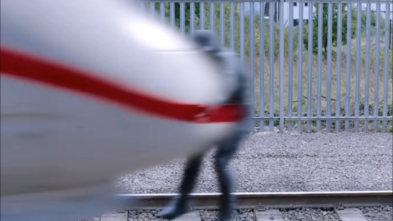 Spider-Man gets hit by A TRAIN - YouTube