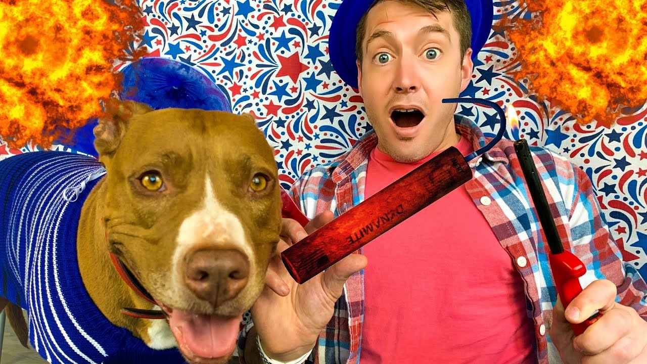 Penny pulled a fireworks prank on me! - YouTube