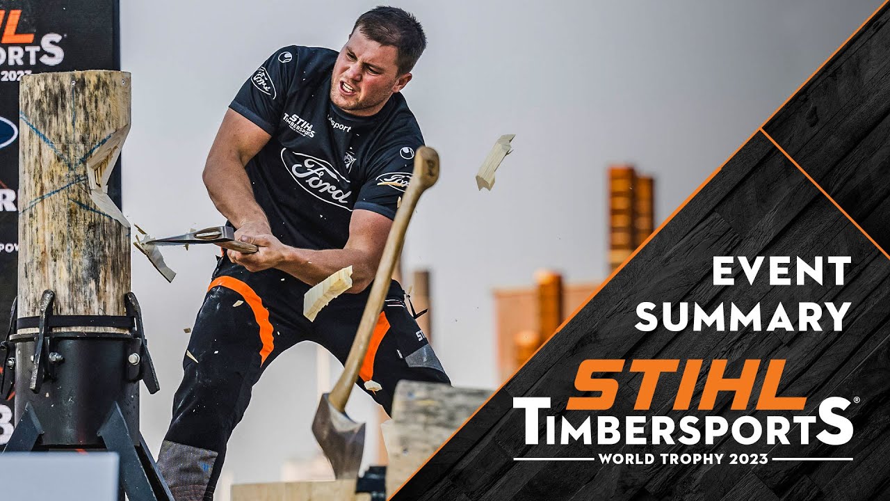 STIHL TIMBERSPORTS® World Trophy 2023 - highlight summary - YouTube