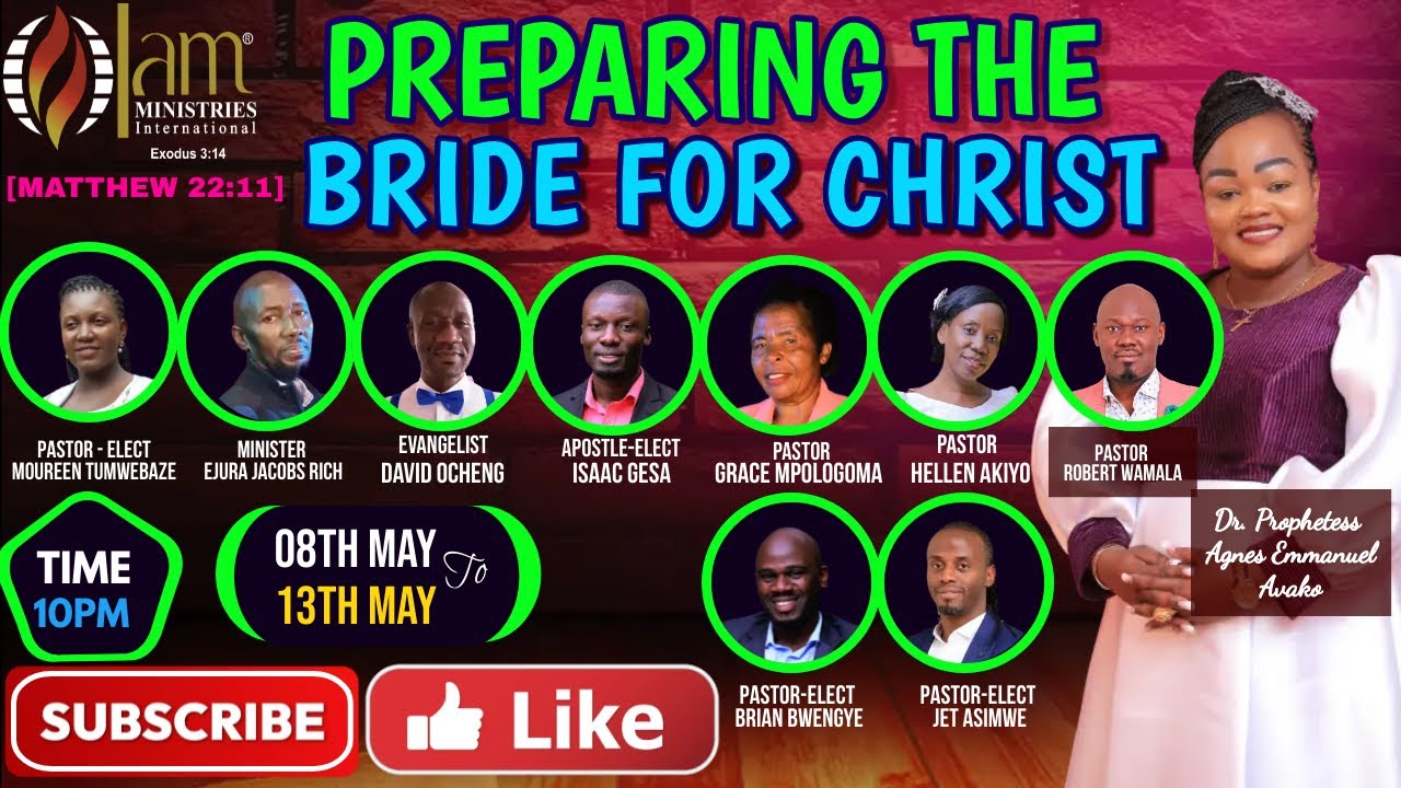 준비된 신부 || THE PREPARED BRIDE || APOSTLE ISAAC GESSA || PRAYER ...