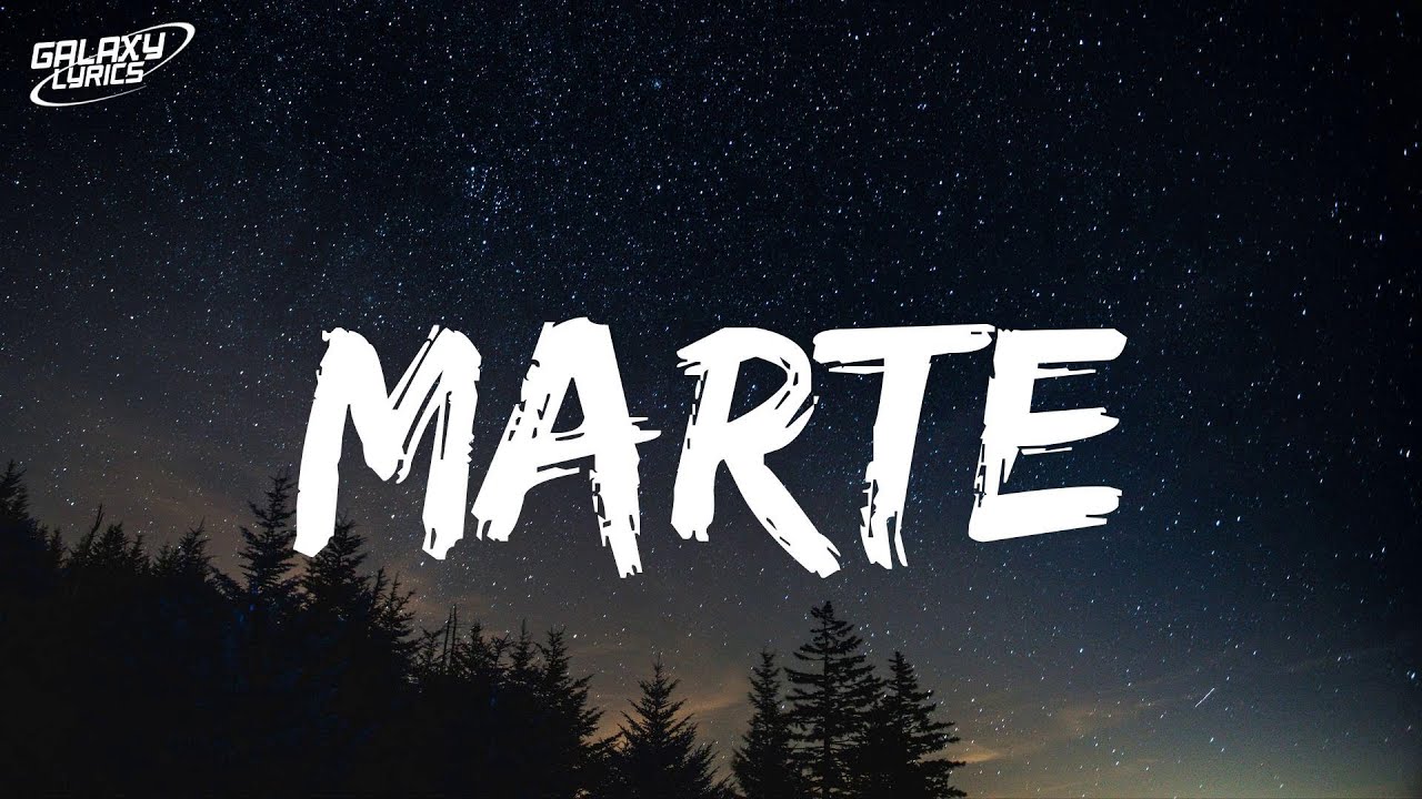 Marte (Lyrics) - Sofía Reyes - YouTube