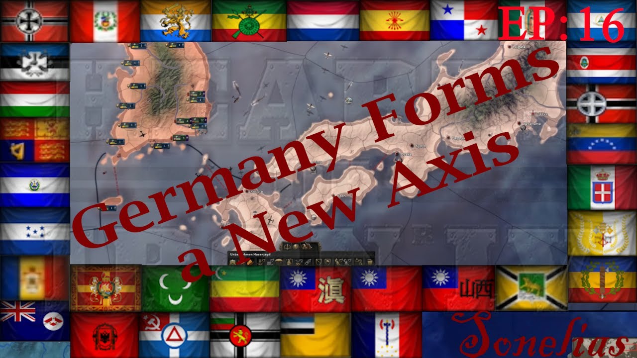 HOI4 Germany forms a NEW Axis 16 - Liberating Korea and Preparing for ...