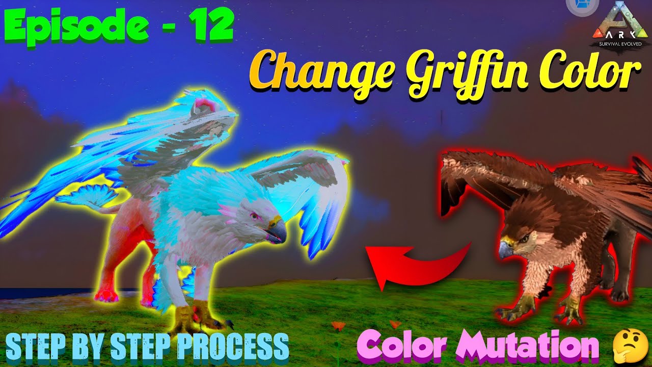 Ark Mobile: Change Griffin in Beautiful Blue Color | Mod Gmail Save ...