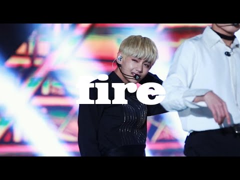 ON THE STAGE : FIRE(불타오르네) BTS V FOCUS FANCAM