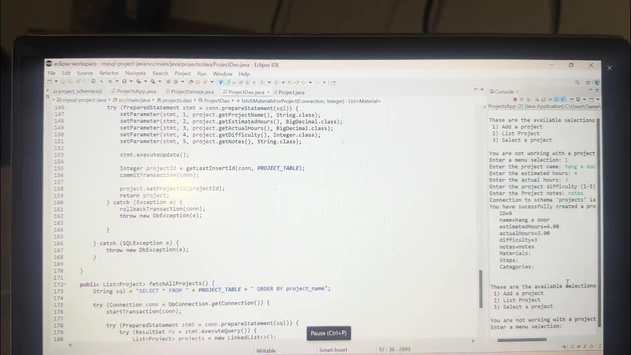 Week 10 coding project - YouTube