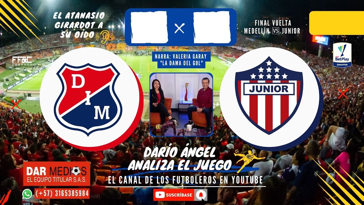 GRAN FINAL LIGA BETPLAY DIM - JUNIOR - YouTube