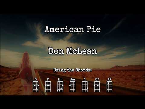American Pie - Don McLean | Ukulele Play Along