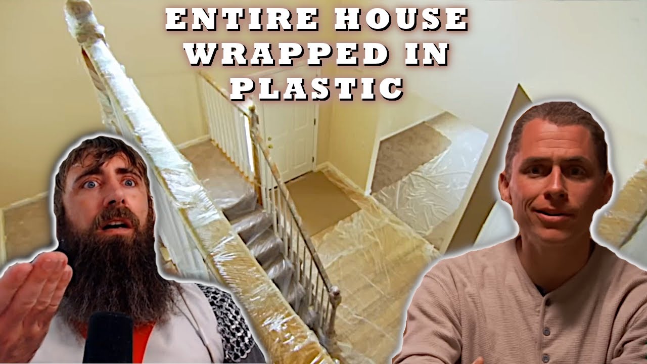 Old Mate Covers His Everything In Plastic Wrap | Extreme Cheapskates ...