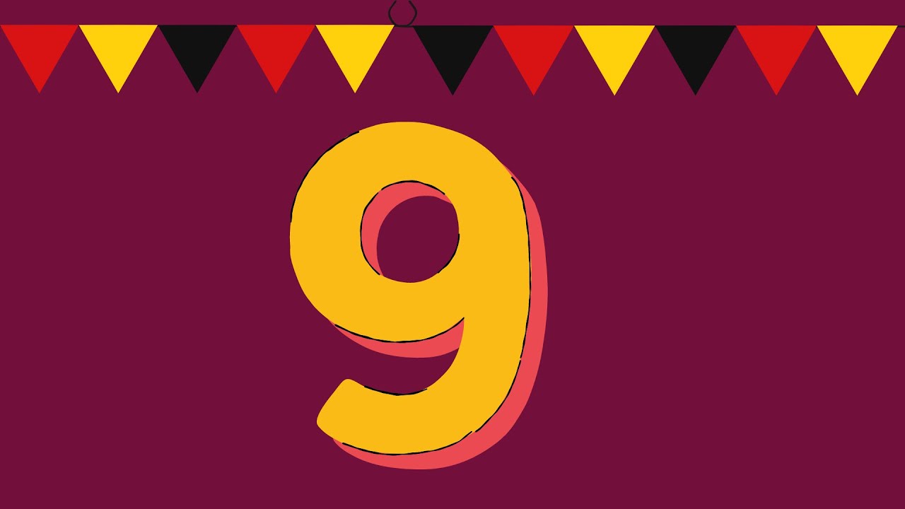 How to Pronounce ''9'' (Nine) Correctly in German - YouTube