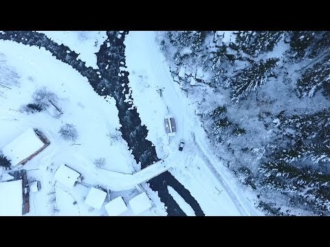 Çat Vadisi'nde kış güzelliği