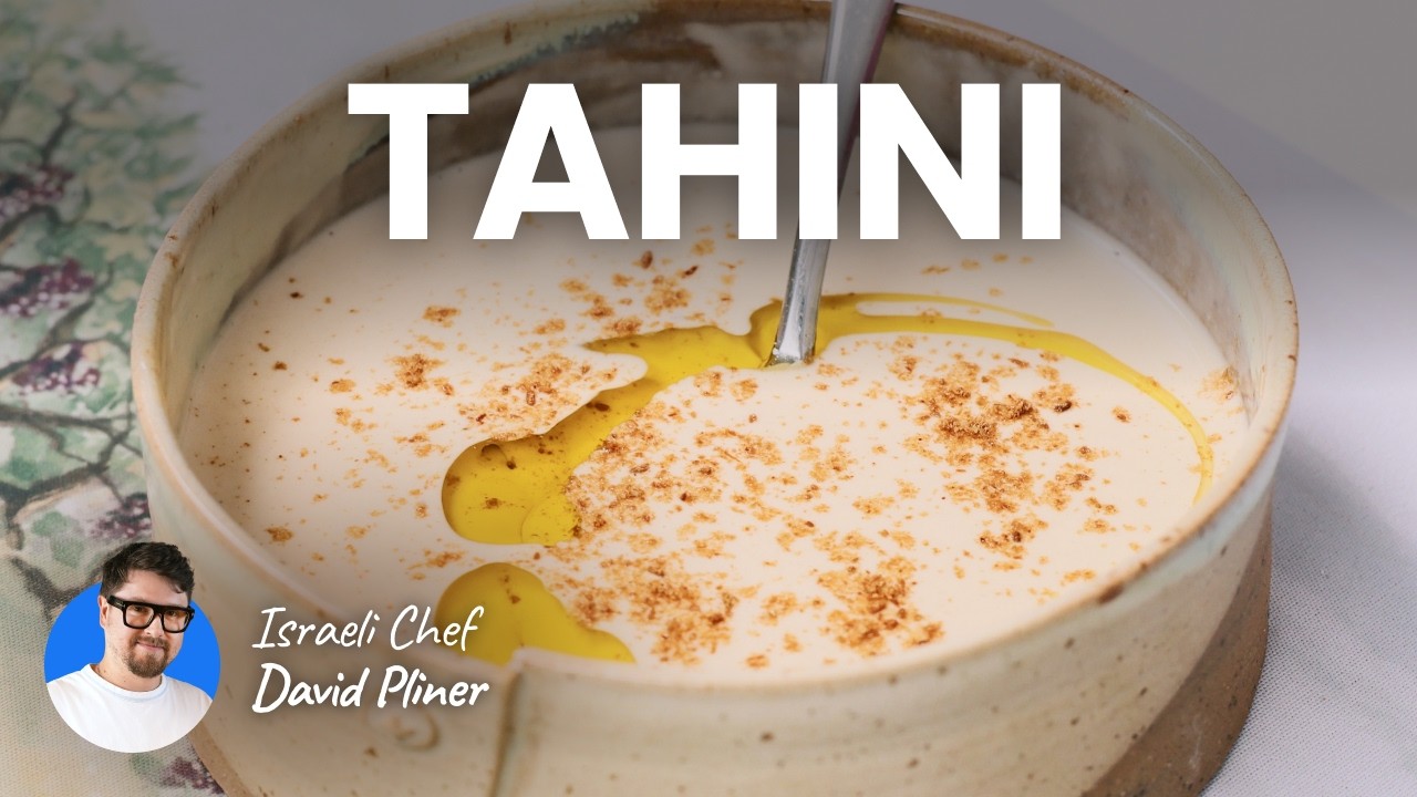 Israeli Tahini Recipe Beats Anything You Can Buy - YouTube