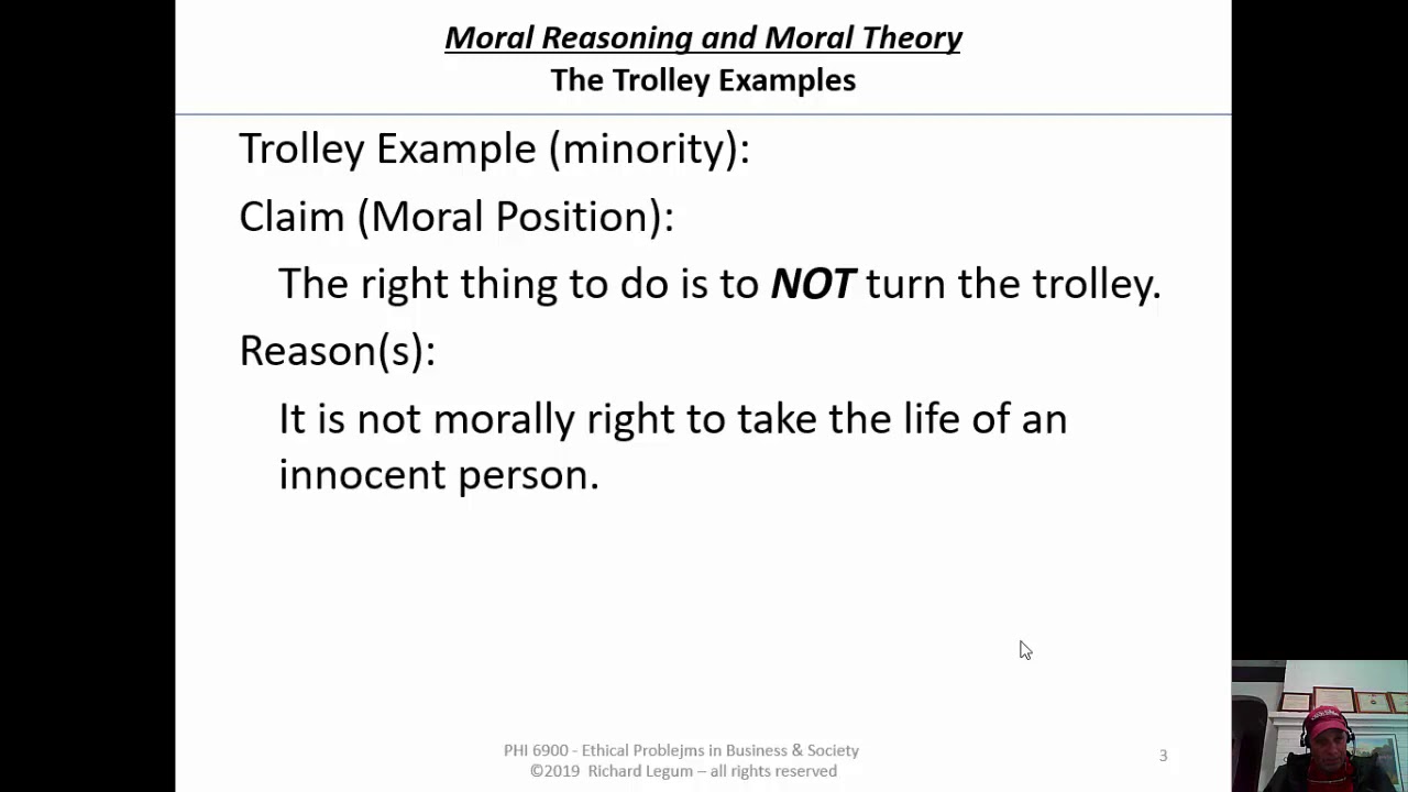 3b Moral Reasoning and Moral Theory part 1 - YouTube