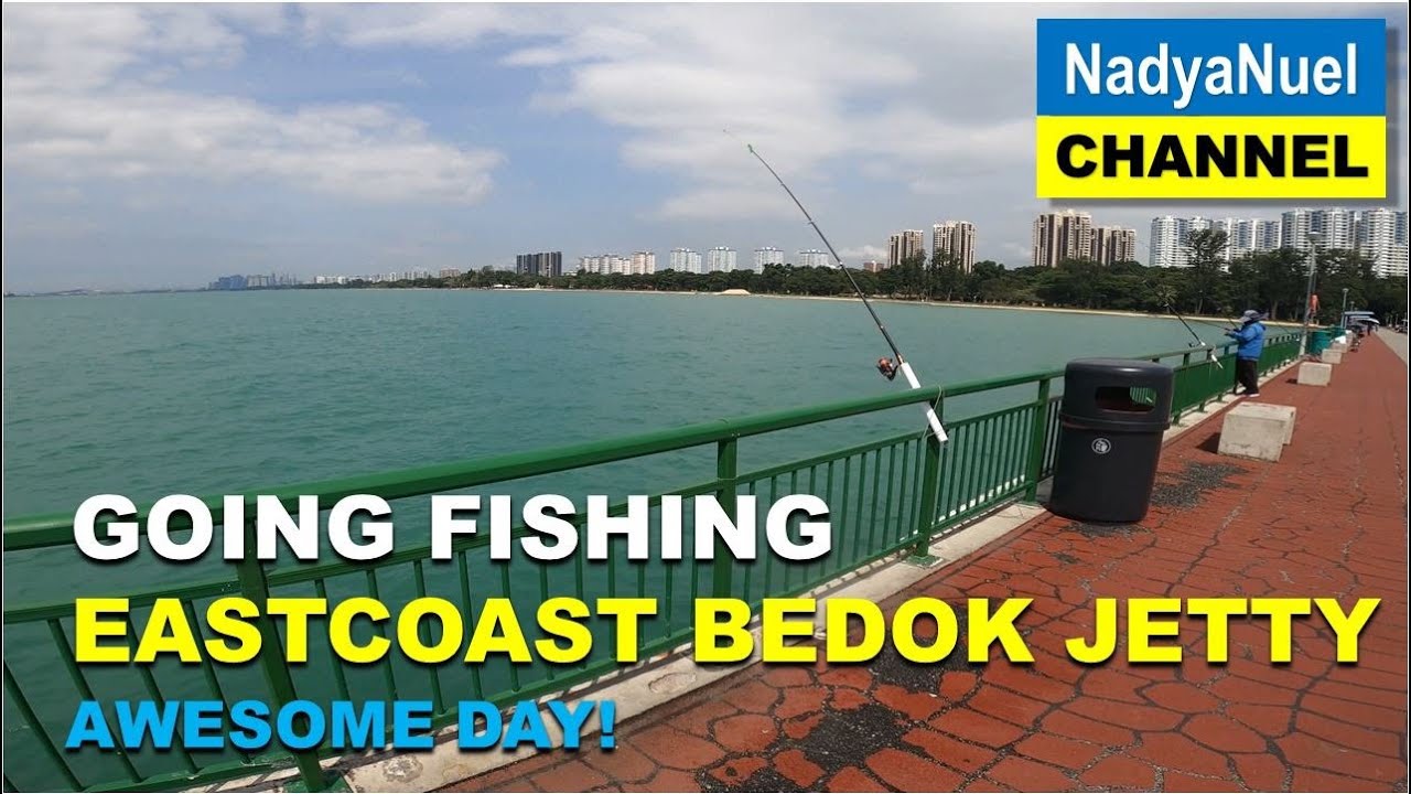 East Coast Bedok Jetty Fishing I Singapore - YouTube