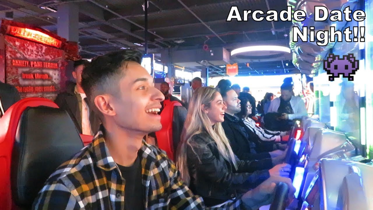 | ARCADE DATE NIGHT VLOG | - YouTube