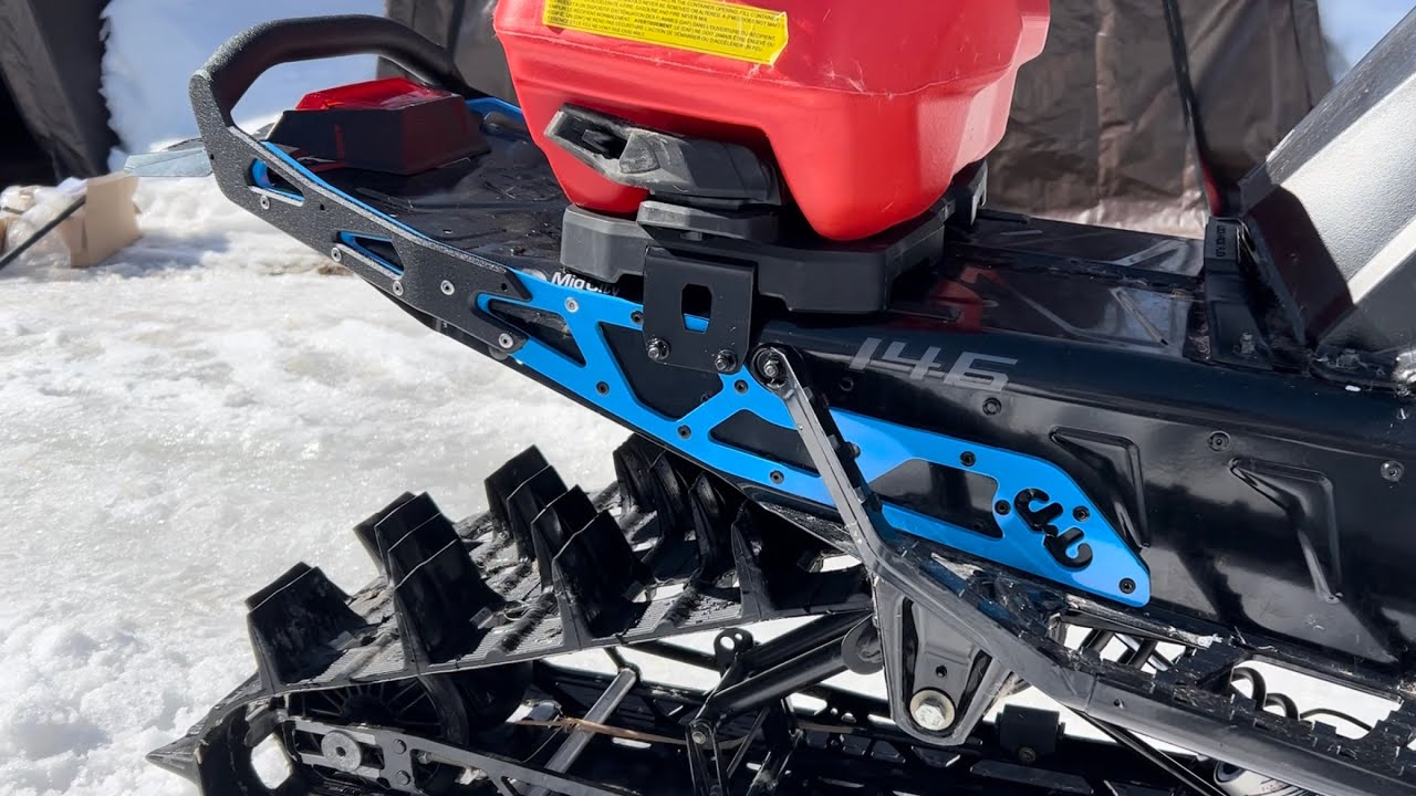 Backwoods bumper install on 2022 Khaos Matryx Slash 850 - YouTube