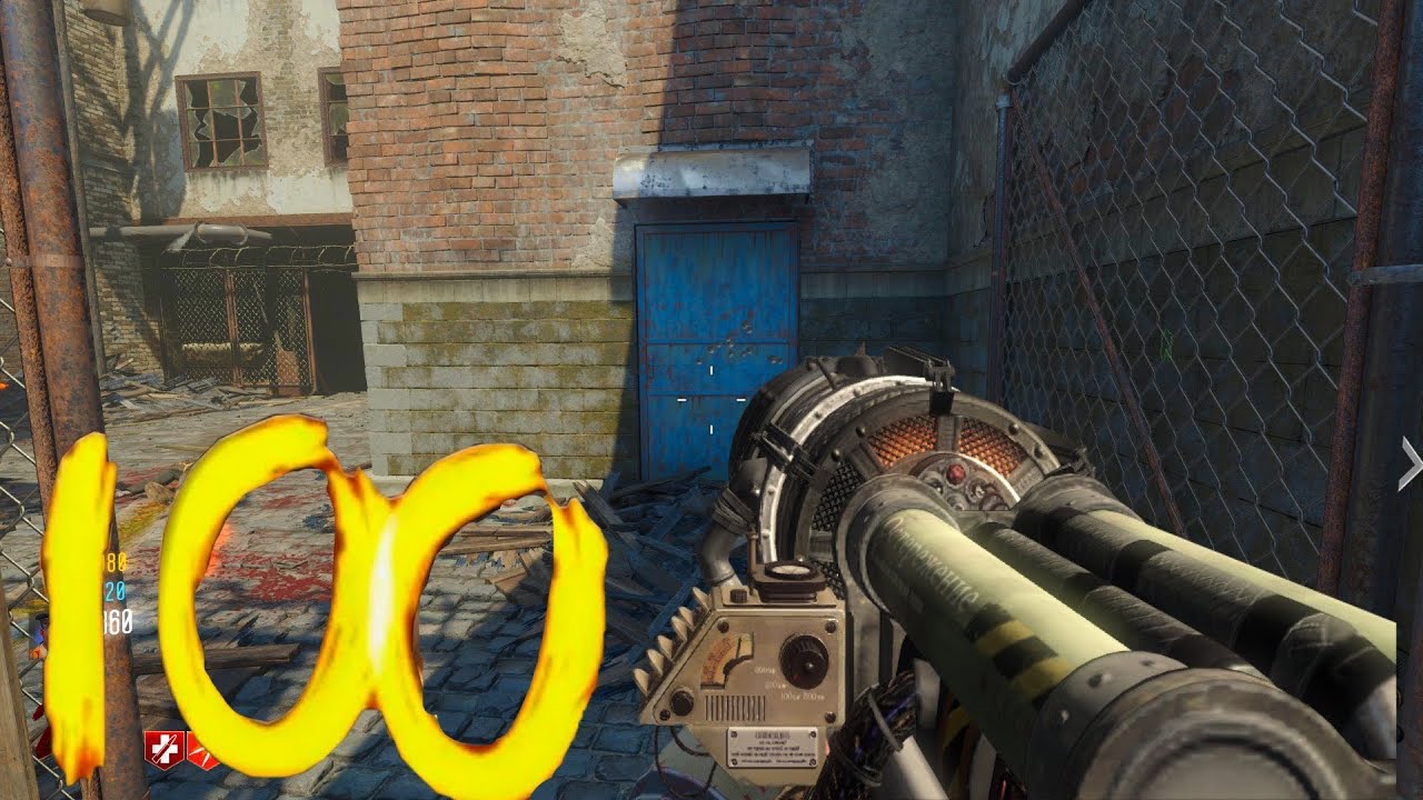 BO3 ZOMBIES LIVE: KINO DER TOTEN ROUND 100 MISSION IMPOSSIBLE TO 500 ...