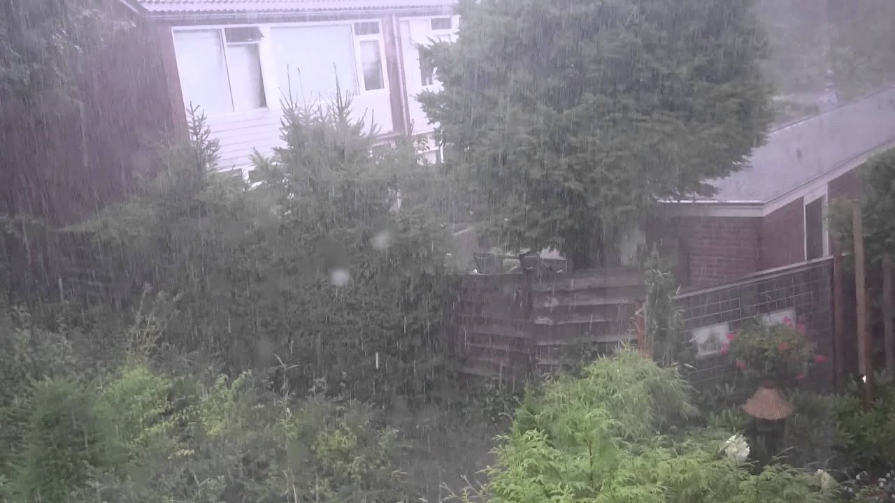 Rain in Maarn, Utrecht, Netherlands - YouTube