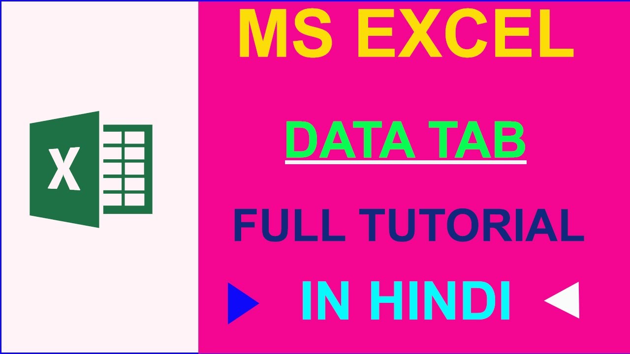 Ms Excel Data Tab All Option Use How To Use Data Tab In Ms Excel Ms Excel Data Tab All Option Use How To Use Data Tab In Ms Excel