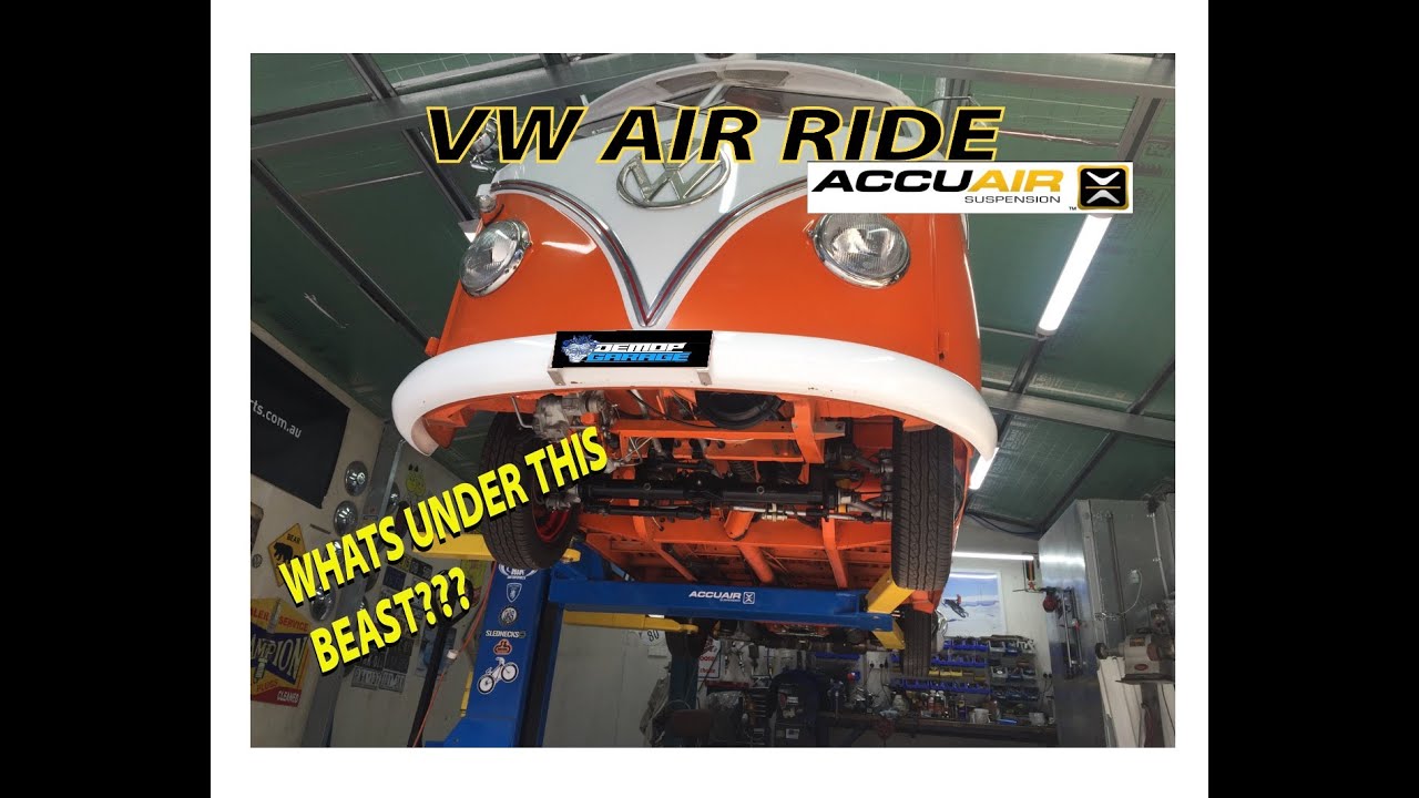 VW AIR RIDE BUS vw restoration - YouTube