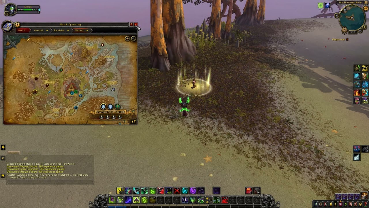Lost Scroll/Enraged Water Elemental Rare Location in Nazmir - YouTube