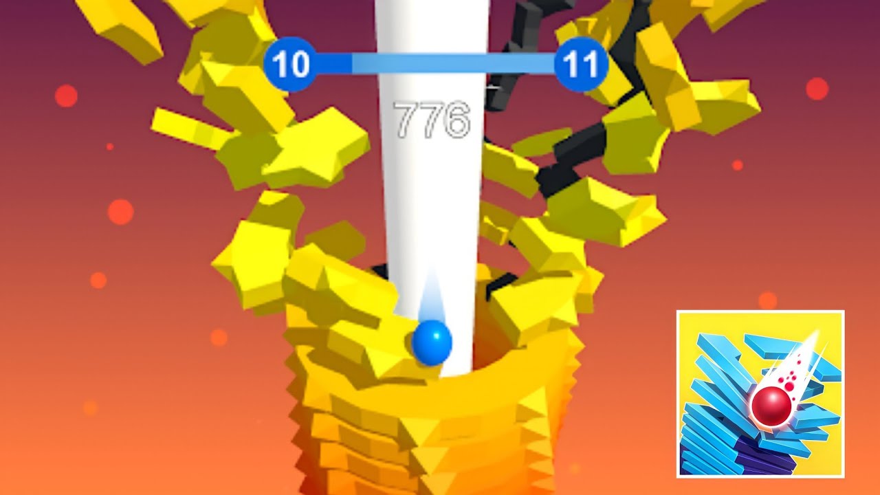 Stack Ball Gameplay Android, iOS Mobile || Stack Ball || Gameplay ...
