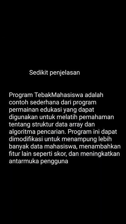 Tugas pemrograman 2 - YouTube