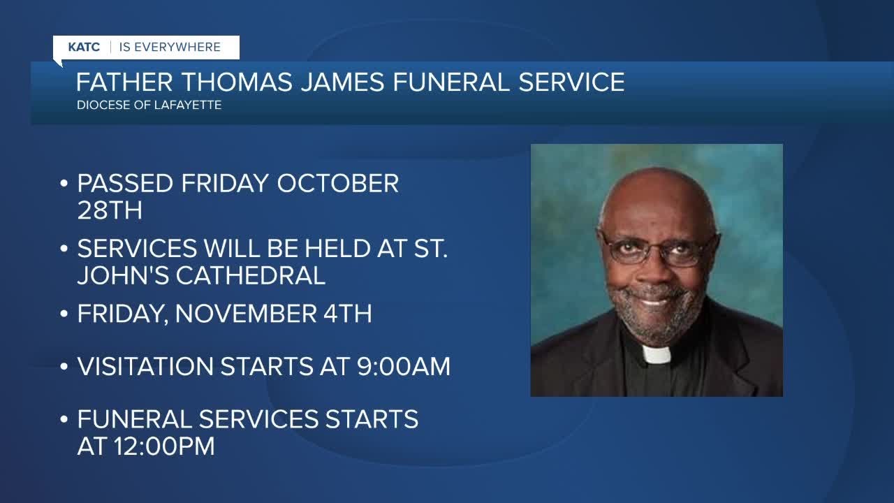 Father Thomas James Funeral Services - YouTube