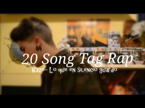 20 SONGS TAG RAP en español - YouTube