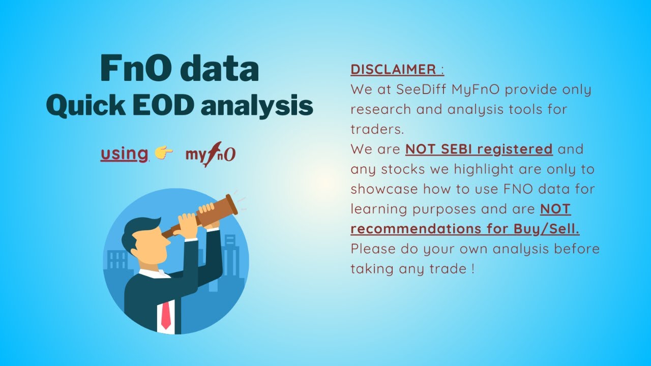 FNO data - Quick EOD analysis - YouTube