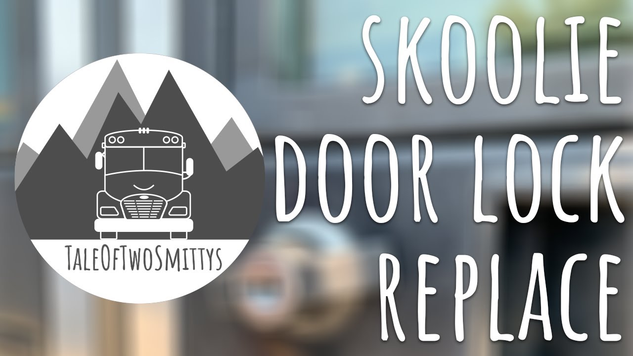 Fixing A Skoolie Lock (Bluebird door lock) || 2020 Bus Conversion - Ep ...