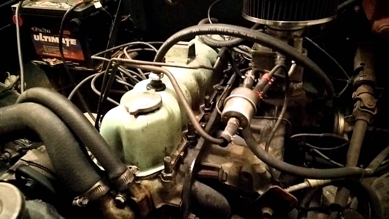 Quick video of the engine purring. - YouTube