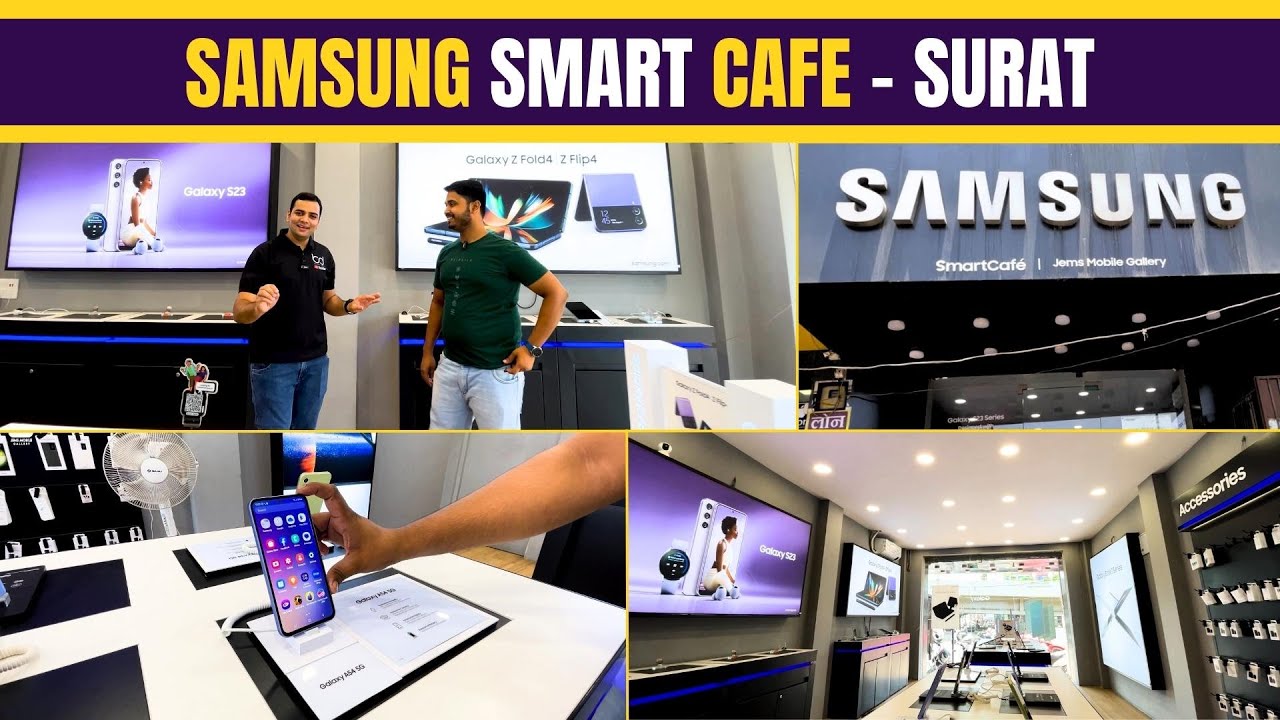 SAMSUNG Smart Cafe - Surat | Detail Bhai - YouTube