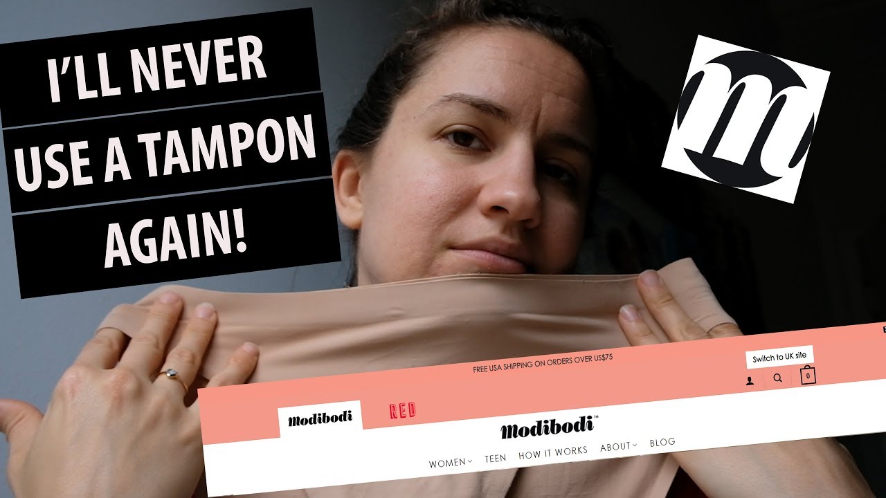NO MORE TAMPONS ModiBodi Period Panties Review | ModiBodi Review | Pads ...