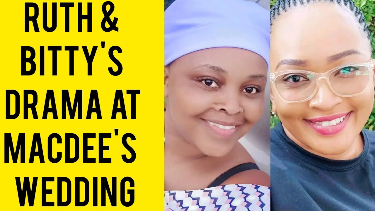 RUTH WA MUM AND BITTY WAMAITHA AT DJ MACDEE'S WEDDING - YouTube