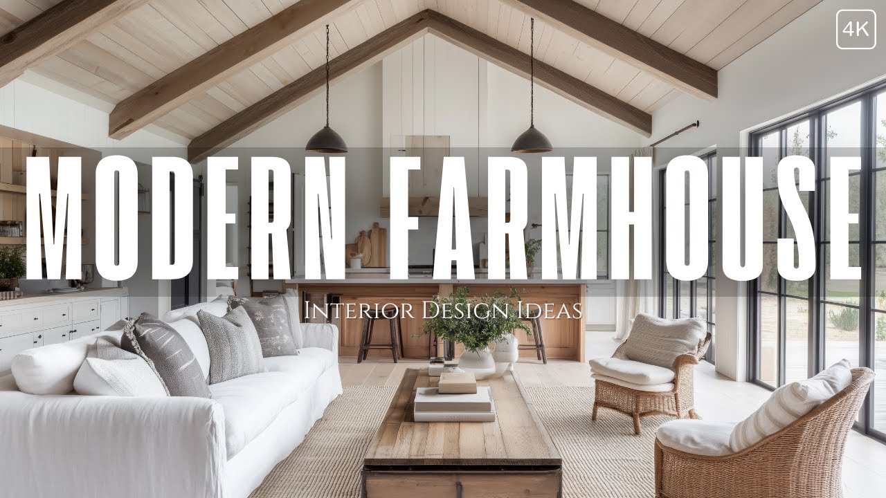 Modern Farmhouse Interior Design Style | Ideas & Tips to Get the Look ...