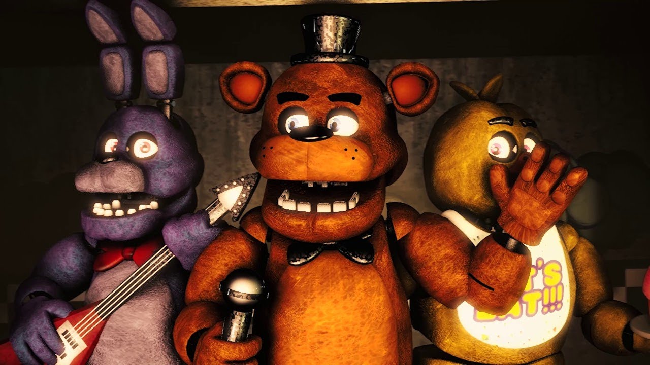 Animatronics from fnaf, sing old songs (PART 1) - YouTube