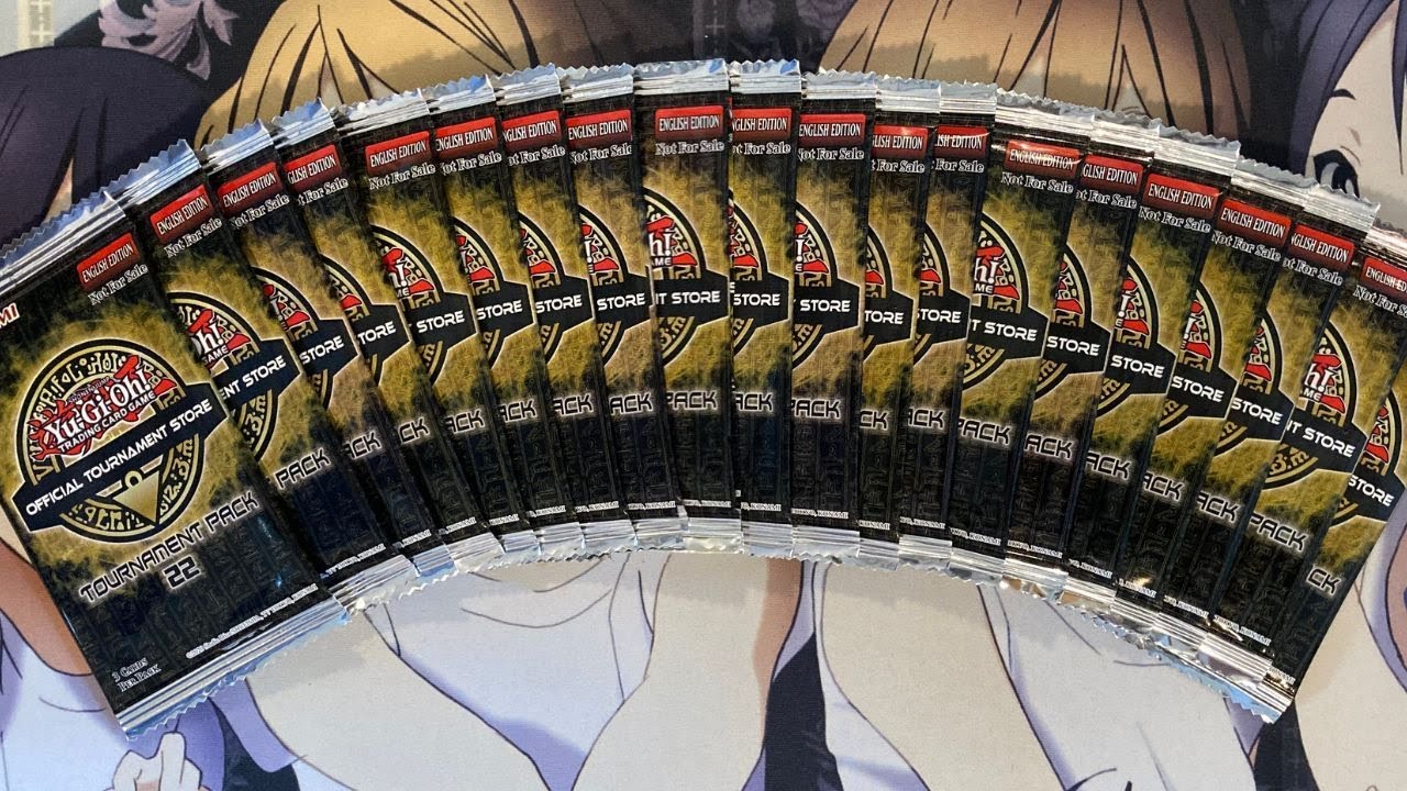 Opening Twenty Yugioh OTS Tournament Pack 22 Booster Packs - YouTube